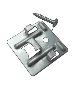 WEO Classic Cladding Clips (100 clips + schroeven 4x25 mm RVS), 9m2 ...